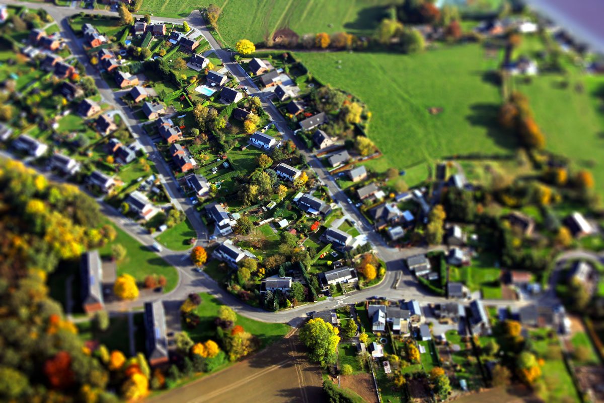 Vezin vue du ciel - Andenne Tourisme